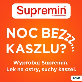 Supremin 4 mg/ 5 ml, syrop o działaniu przeciwkaszlowym, 200 ml - cena ...