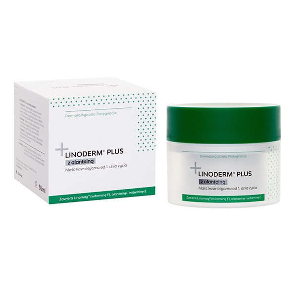 Linoderm Plus, maść kosmetyczna od 1 dnia życia z alantoiną, 50 ml ...