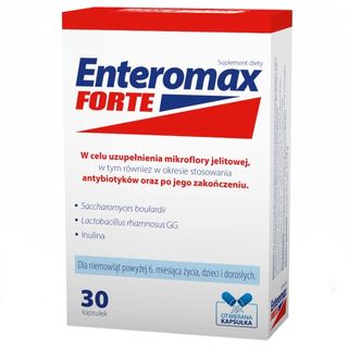 Pharmasis Enteromax Forte, 30 kapsułek otwieranych - cena | Gemini