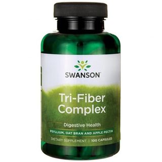 Swanson Tri-Fiber Complex, babka płesznik + otręby + pektyny, 100 ...