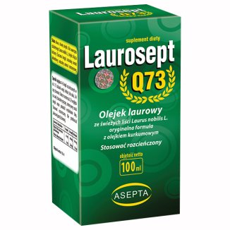Laurosept Q73, olejek laurowy, 100 ml - cena | Apteka Internetowa Gemini