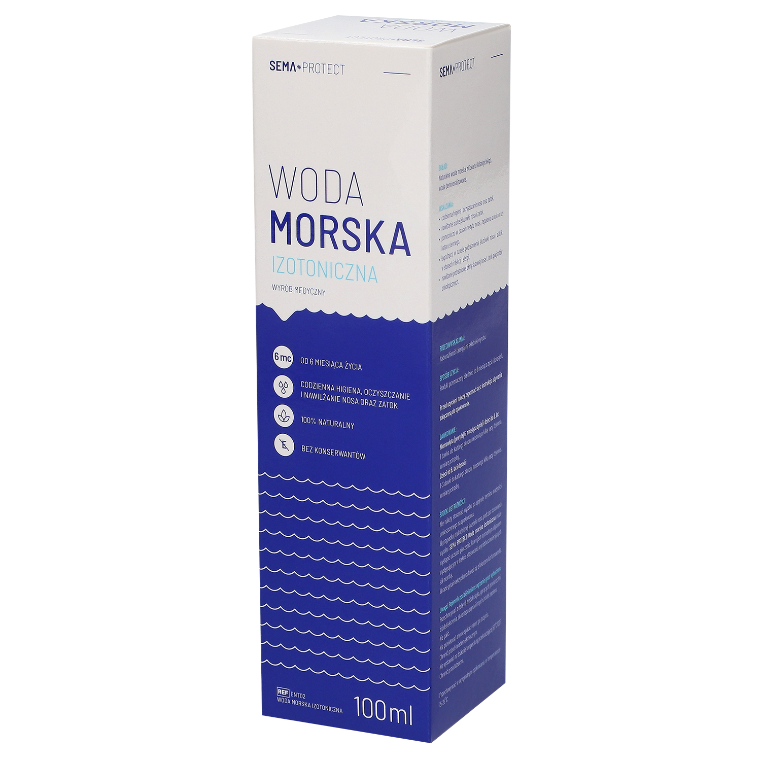 Marimer Baby, woda morska izotoniczna, spray do nosa, od urodzenia, 100 ml - cena | Gemini