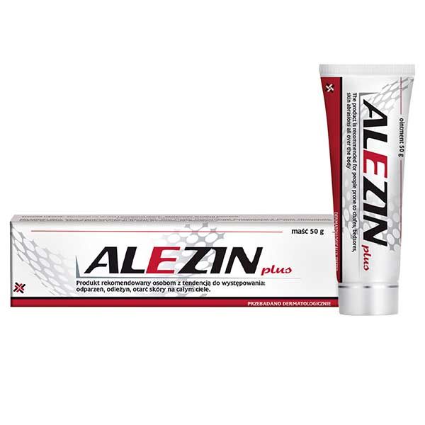 Alezin Plus, maść na odparzenia, odleżyny i otarcia, 50 g - cena ...