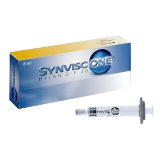 Synvisc One Hylan G-F 20 48 mg/ 6 ml, 6 ml x 1 ampułkostrzykawka - cena ...