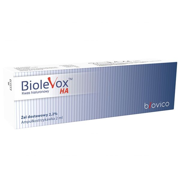Biolevox HA 2,2%, 2 ml x 1 ampułkostrzykawka - cena | Apteka ...