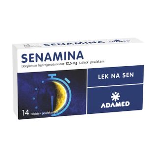 Senamina 12,5 mg, 14 tabletek powlekanych - cena | Gemini